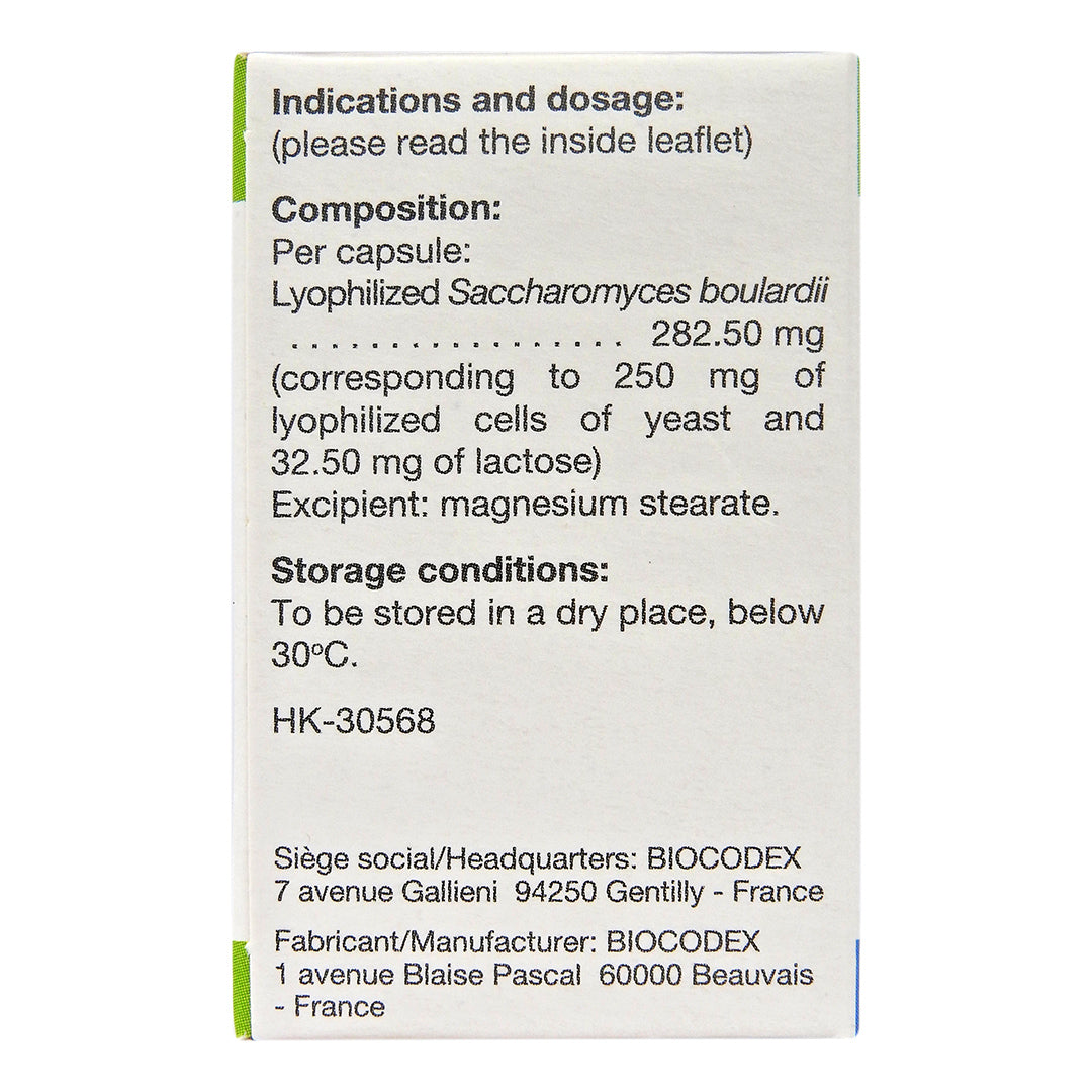 BIOCODEX - Bioflor 益生菌 250mg 10膠囊 #13568 (新舊包裝隨機發貨) – Living with Vanus
