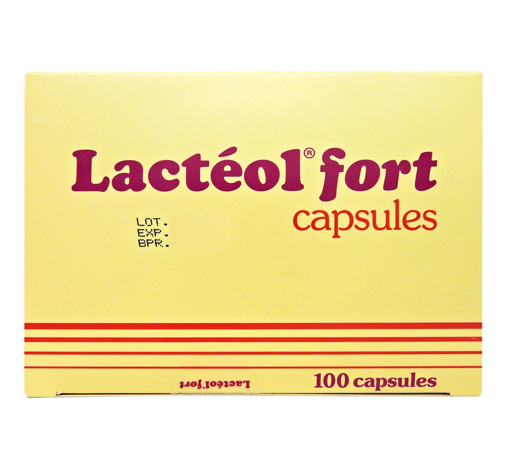 Lacteol Fort capsules - 法國 力多爾 特效止瀉膠囊 [100粒裝] #56780 – Living with Vanus