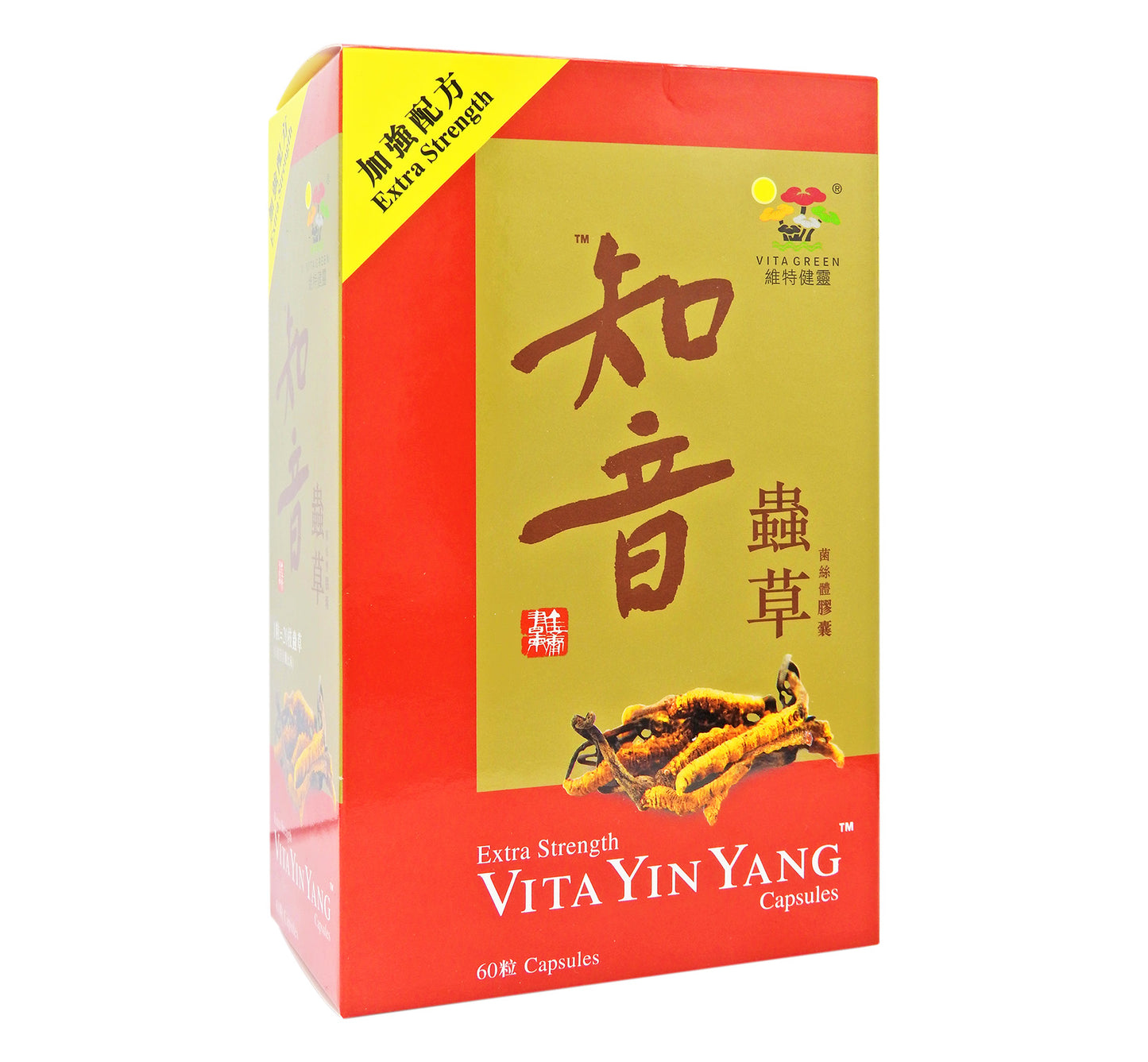 維特健靈 - Vita Green 知音蟲草 60粒 #47040 (不同包裝隨機發貨) – Living with Vanus