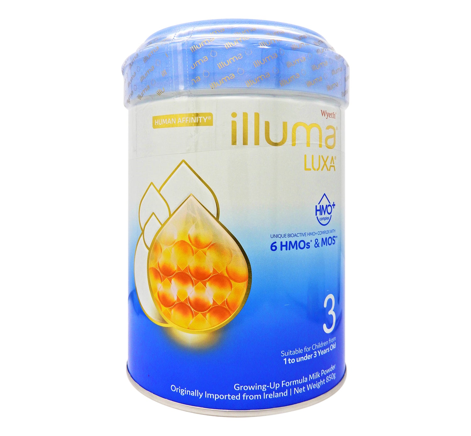 惠氏 - Illuma - LUXA® HMO 3號 幼兒成長配方奶粉 850克 (6種HMO) #46512 – Living with Vanus